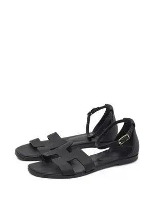Hermès Santorini Ankle-strap Flat Sandals