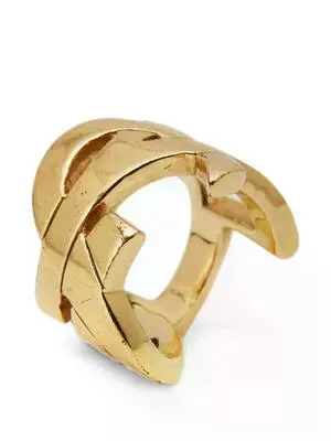 Saint Laurent Opyum Monogram Ring -tone Metal