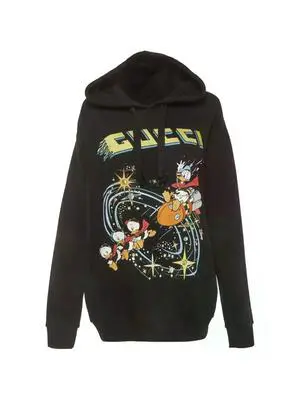Gucci X Disney 2021 Donald Duck Hoodie - Black