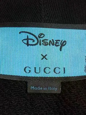 Gucci X Disney Donald Duck Hoodie - Black