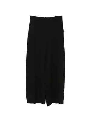 Giorgio Armani Sequin Embellished Palazzo Pants - Black
