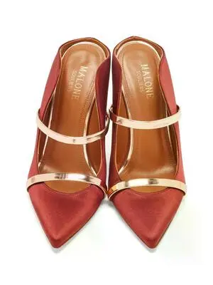 MALONE SOULIERS Maureen Metallic-strap Mules