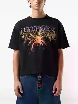 Gcds Graphic-print Cropped T-shirt