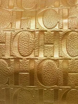 Carolina Herrera Andy Monogram Embossed Satchel Bag