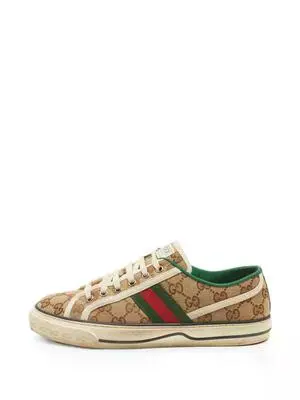 Gucci Tennis 1977 Gg Canvas Low Top Sneakers