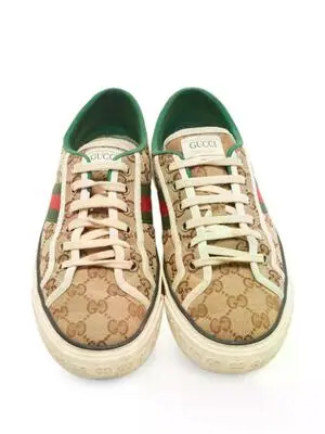Gucci Tennis 1977 Gg Canvas Low Top Sneakers