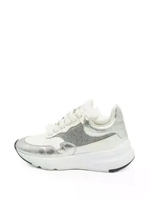 Alexander McQueen Oversized Sneakers With Croc-embossed Effect