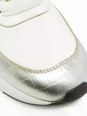 Alexander McQueen Oversized Sneakers With Croc-embossed Effect