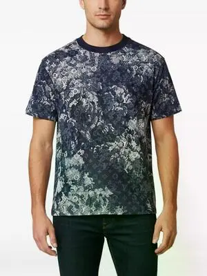 LOUIS VUITTON Tapestry Monogram T-shirt - Blue