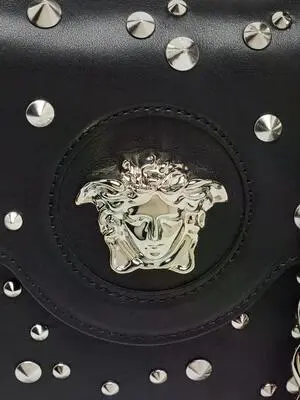 Versace La Medusa Studded Tote Bag