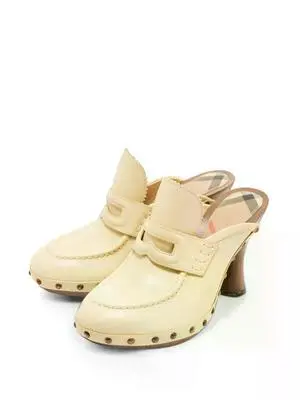 Burberry Stud-trimmed Clogs