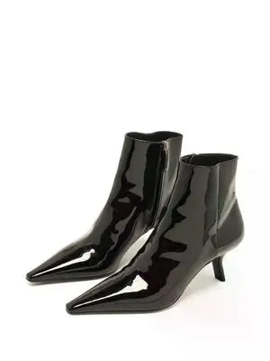 Prada Pointed-toe Slanted-heel Ankle Boots