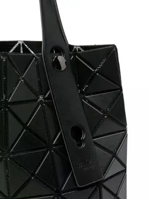Issey Miyake Geometric-panelled Tote Bag - Black