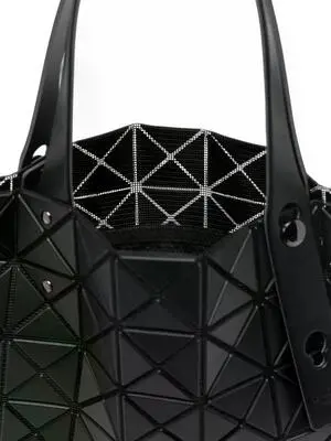 Issey Miyake Geometric-panelled Tote Bag - Black