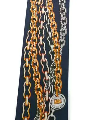 LOUIS VUITTON Vendôme-print Bandeau Scarf