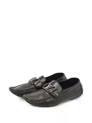 LOUIS VUITTON Monte Carlo Loafers - Black