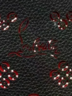CHRISTIAN LOUBOUTIN Loubila Cutout Shoulder Bag