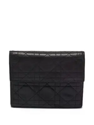 Dior Cannage Leather Agenda Cover - Black