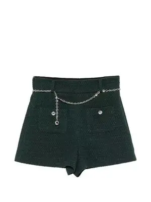 Maje Chain-belt Shorts