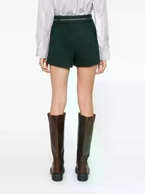 Maje Chain-belt Shorts