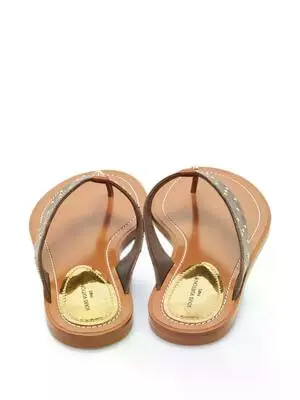 LOUIS VUITTON Sunny Studded Thong Sandals