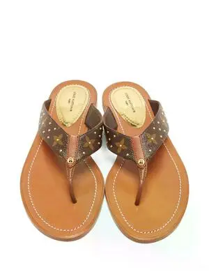 LOUIS VUITTON Sunny Studded Thong Sandals