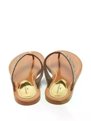 LOUIS VUITTON Sunny Studded Thong Sandals