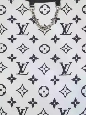 LOUIS VUITTON Monogram Chain T-shirt - Neutrals