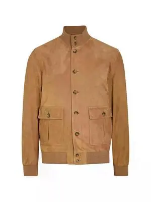 VALSTAR Suede High Neck Jacket