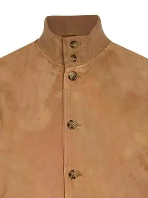 VALSTAR Suede High Neck Jacket