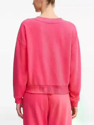Dkny Logo-embellished V-neck Sweater