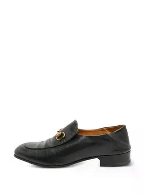 Gucci Horsebit Foldable Loafers - Black