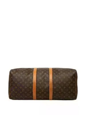 LOUIS VUITTON Monogram Keepall 55 Travel Bag