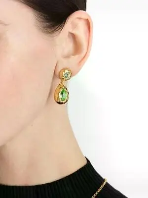Oscar De La Renta Scramble Drop Earrings