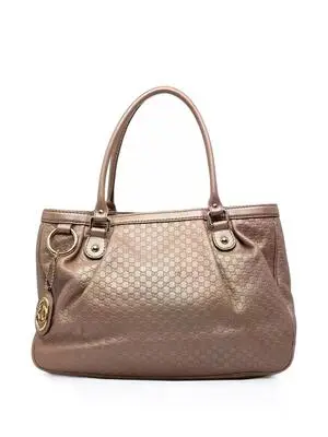 Gucci Metallic Microssima Sukey Tote Bag