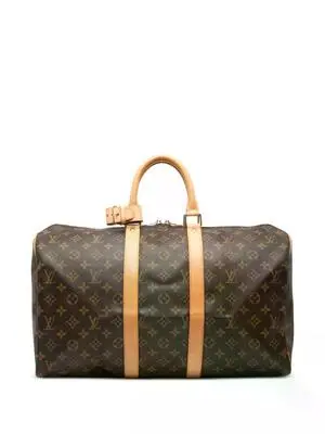 LOUIS VUITTON Monogram Keepall 45 Travel Bag