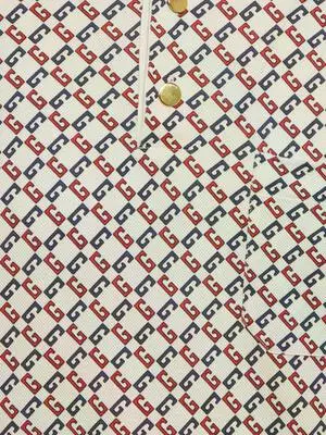 Gucci Geometric-g Polo Shirt