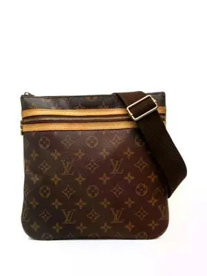 LOUIS VUITTON Monogram Bosphore Pochette Crossbody Bag - Brown