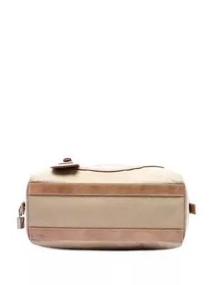 Prada 2000-2013 Tessuto Canapa Logo Shoulder Bag