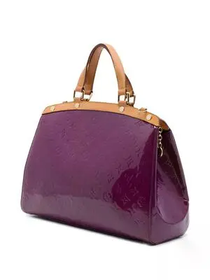 LOUIS VUITTON 2014 Monogram Vernis Brea Gm Satchel