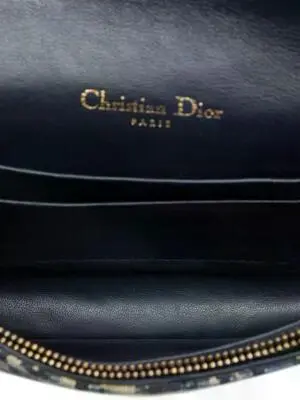 Dior Oblique Canvas Saddle Belt Bag