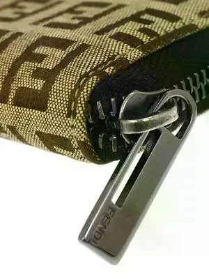 Fendi 2001 Zucchino Zip-around Wallet