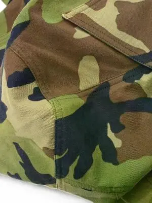 Dior 2001 Camouflage Print Cropped Jacket