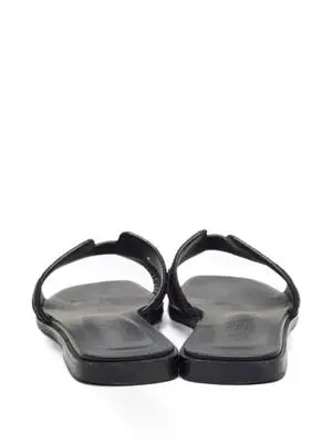 Hermès Oran Square-shape Flat Sandals