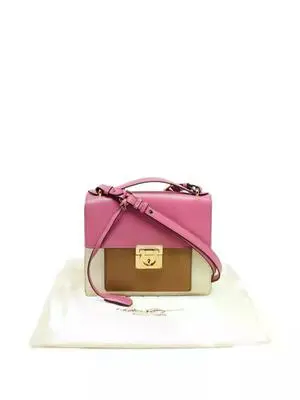 FERRAGAMO Marisol Gancini Shoulder Bag