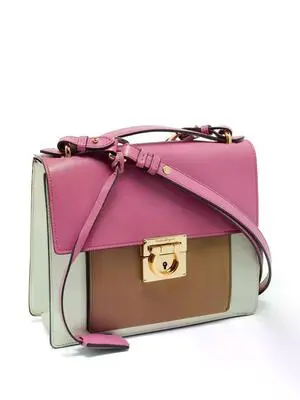 FERRAGAMO Marisol Gancini Shoulder Bag