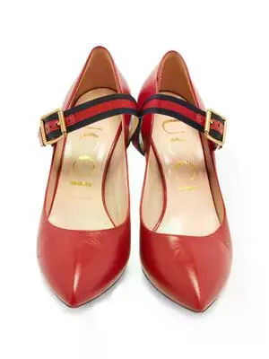 Gucci Sylvie Mary Jane Pumps