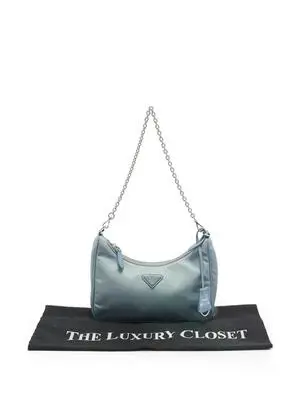 Prada 2005 Re-edition Shoulder Bag - Blue