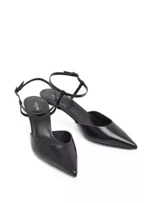Celine Pointed-toe Slingback Pumps