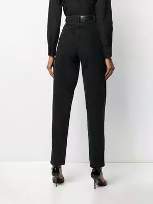 Alberta Ferretti High Rise Tapered Jeans